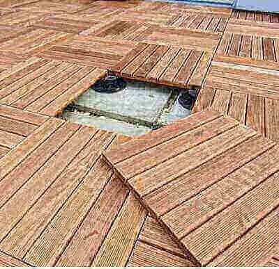 Castlewood Deck Tiles Composite Castle Composites