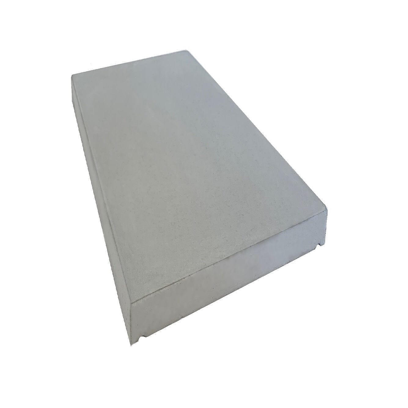 Castle Composites Flat Concrete Coping Stone Light Grey - 230mm x 600m ...
