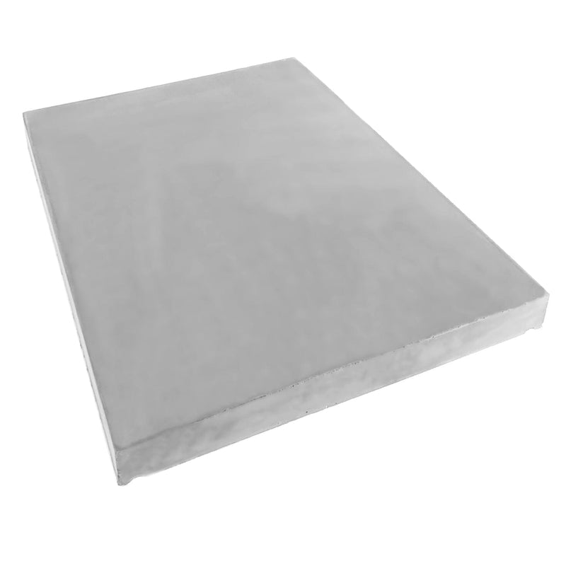 Castle Composites Flat Concrete Coping Stone Light Grey - 450mm x 600m ...