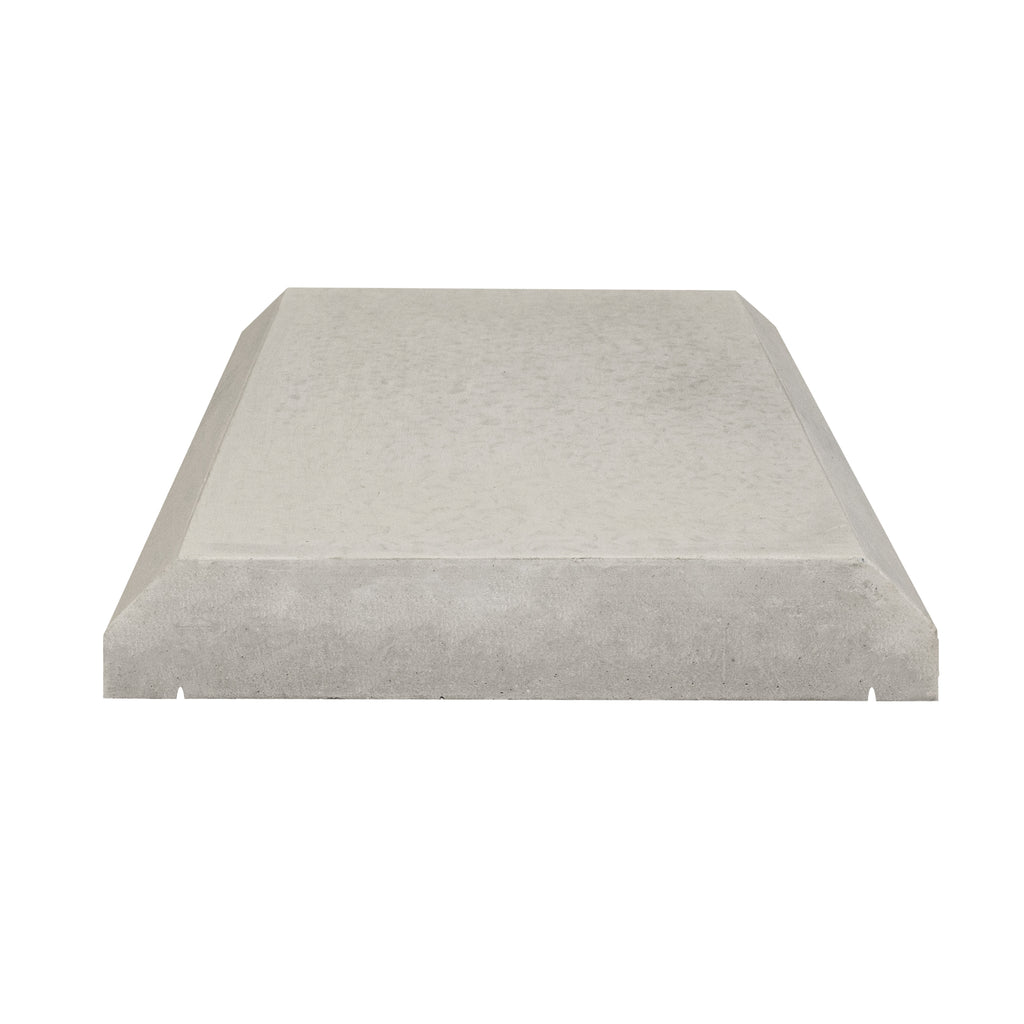 Willowcrete 600mm Flat Top Bevelled Edge Coping Stone